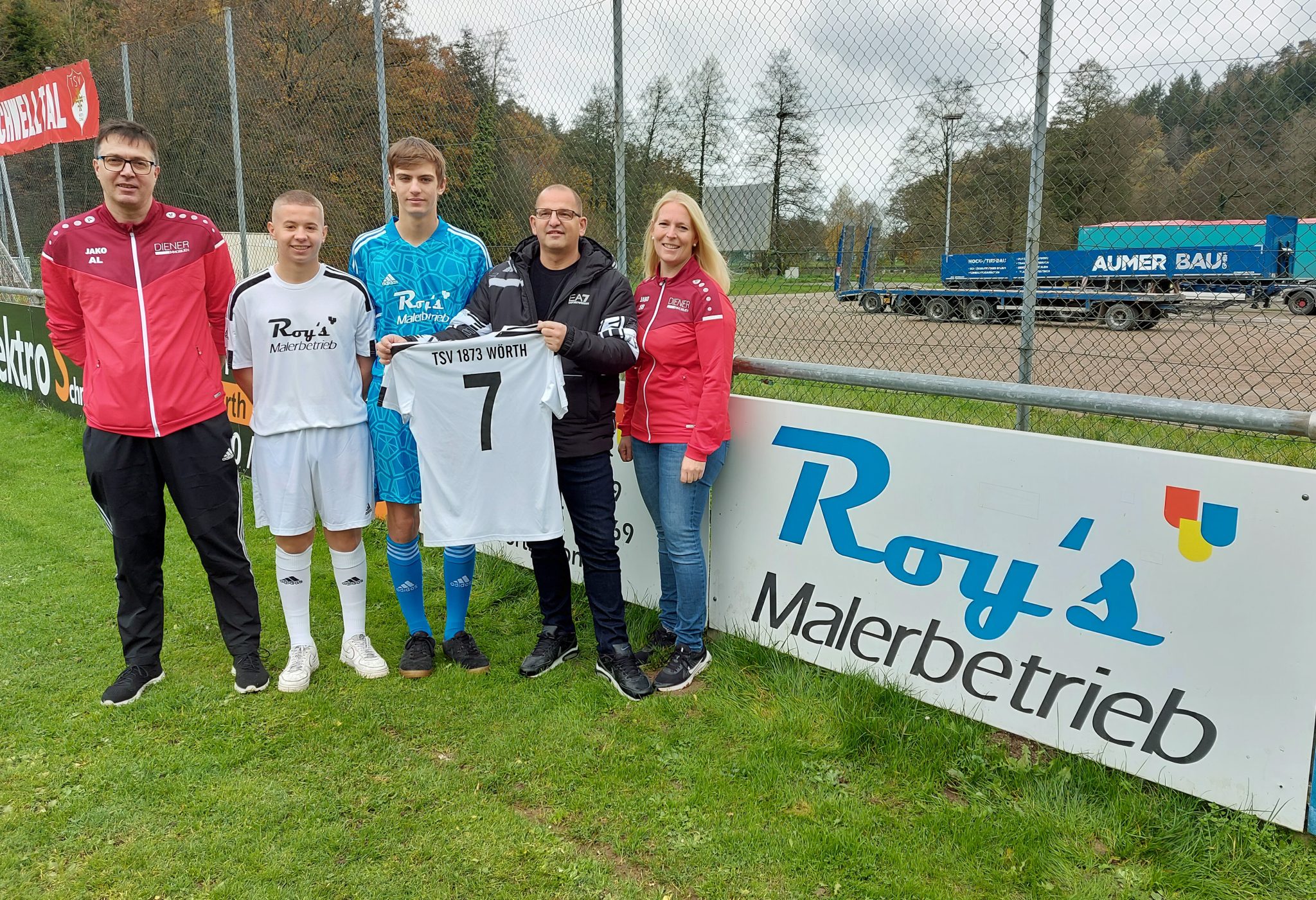 Neue Trikots für die A-Jugend – TSV v. 1873 Wörth a.d. Donau e.V.